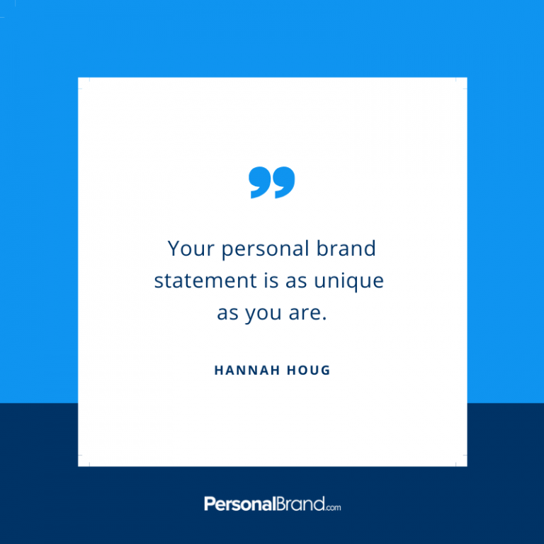 How to Craft a Powerful Personal Brand Statement
