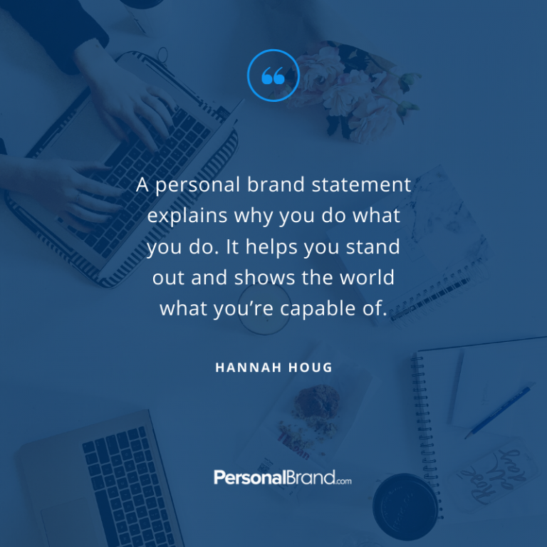 How to Craft a Powerful Personal Brand Statement
